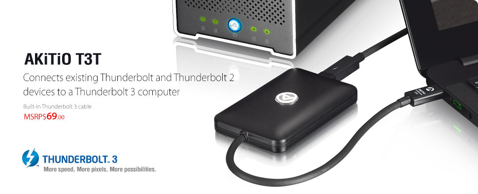AKiTiO - External Hard Drive Enclosures, Thunderbolt, USB 3.1, RAID