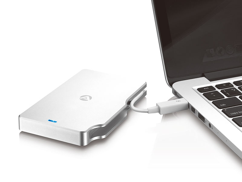 AKiTiO Palm RAID | Bus Powered Thunderbolt Drive | AKiTiO